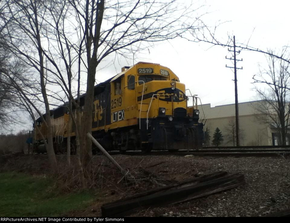 LTEX 2519 in ATSF paint, the quality is garbage, it was taken on my iPhone